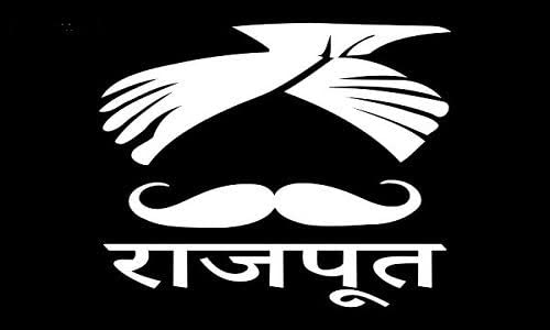 StickerWorld. Rajput Car Bike Sticker, 12 x 12 x 2 White & Black ...