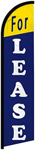 Amazon.com: For Lease Windless Banner Advertising Flag - Perfect for ...