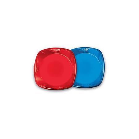 Amazon.com: Solo Cup Solo Squared Plastic Plates 9" Red : Health ...