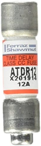 Mersen ATDR6 600V 6A Cc Time Delay Fuse, 10-Pack - Cartridge Fuses ...