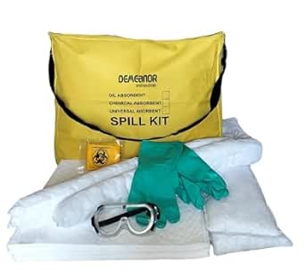 DEMEANOR 30 liter Mobile Oil spill kit used to absorb all oil based ...