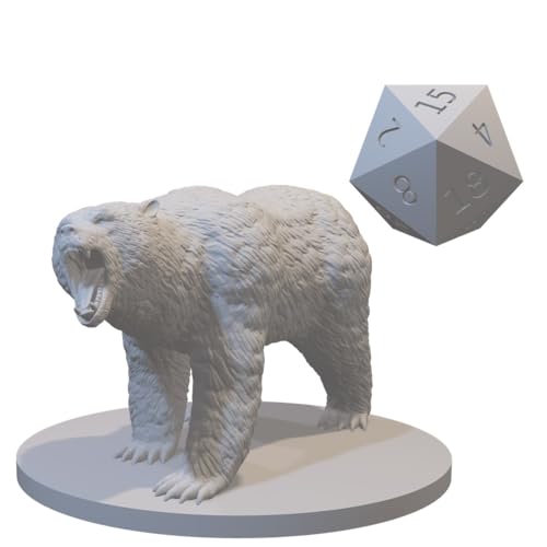 Amazon.com: Large Animal Miniature for DND Pathfinder RPG Unpainted ...
