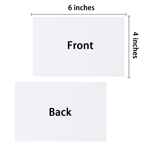 Snapklik.com : 100 Pack Thick Paper Cardstock Blank Heavy Cards Stock ...