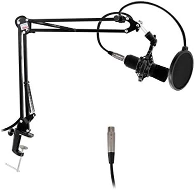 Suspension Microphone Boom Stand, Simple Clamp-Style Installation ...