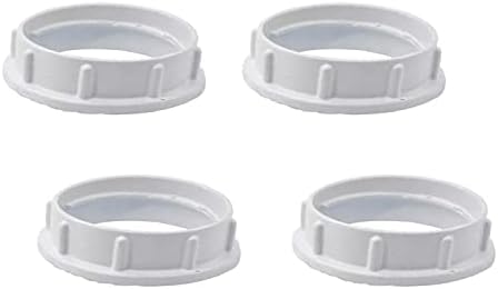 Lamp Shade Ring,E26 Threaded Lamp Holder Ring for Medium Base Phenolic ...