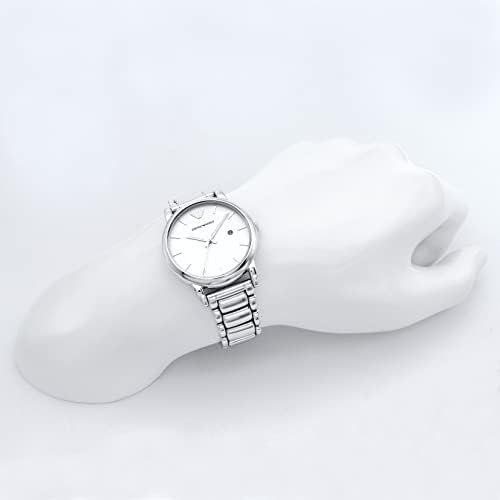 Amazon | [エンポリオアルマーニ] 腕時計 LUIGI AR1854 メンズ シルバー [並行輸入品] | 腕時計 | ファッション 通販