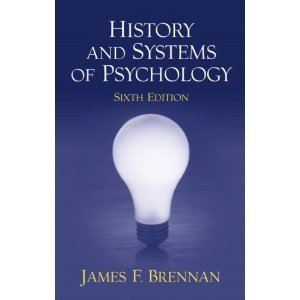 History And Systems Of Psychology Bybrennan James F Brennan Amazon
