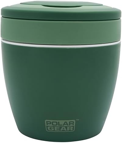 Polar Gear Microwavable Food Containers with Fold Away Cutlery, Polypropylene, 500 milliliters ...