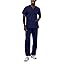 Adar Uniforms 701NVY2X Unisex Medical Uniform - Unisex Drawstring Scrub ...