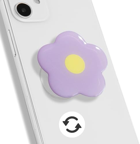 Amazon.com: On The Grip Daisy Phone Grip with Fidget Spinner – Adhesive ...