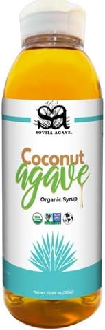 Amazon.com : USDA Organic Coconut Syrup (Vegan, Low-Glycemic Sugar and ...