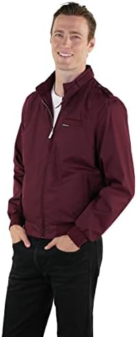 Members Only Men's Original Iconic Racer Jacket |Slim Fit|