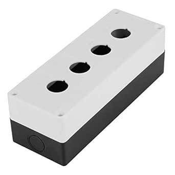 Bx4 22Mm Four Holes Push, Esp32 Button Switch Control Protective Box ...