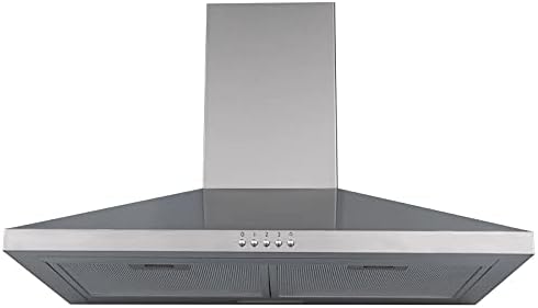 Cookology CH600SS/A 60cm Chimney Cooker Hood in Stainless Steel ...