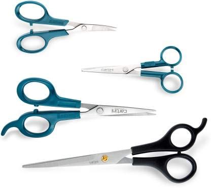 Cartini Godrej Personal Grooming Kit Scissors,4 Pc Set, Stainless Steel ...