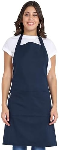 Amazon.com: ALIPOBO Aprons for Women and Men, Kitchen Chef Apron with 3 ...