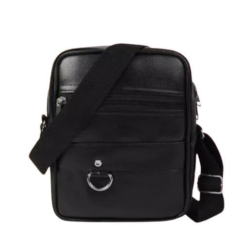 BigPlayer Compact Black Sing bag Messenger Zipper Shoulder Strap Bag ...