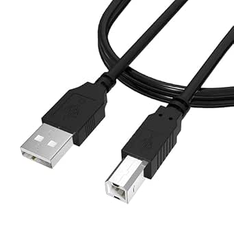 Amazon.com: Arzweyk USB Printer Cable Cord to Computer Compatible with ...