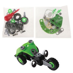 Buy Creative Building Blocks Assembly Set Screw Cartoon Car Kids Early ...