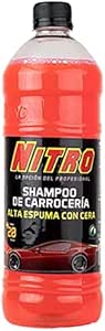NITRO Shampoo de Carrocería Alta Espuma con Cera 900ml : Amazon.com.mx ...