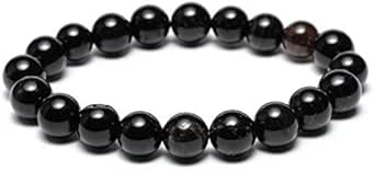 Amazon | [AMERI] チベット産モリオン(黒水晶) ブレスレット《Aランク10mm》 (内径18cm) 【ブレスレット | ブレスレット 通販