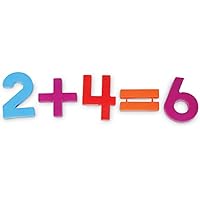 Amazon.com: Learning Resources Jumbo Magnetic Numbers, Whiteboard ...