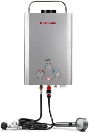 Portable Tankless Water Heater Propane -6L, instant hot water heater ...