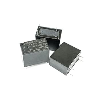 Amazon.co.jp: 1PC リレー 835-1A-BC-5VDC 835-1A-BC-12VDC 4 ピン 10A 多目的リレー ...