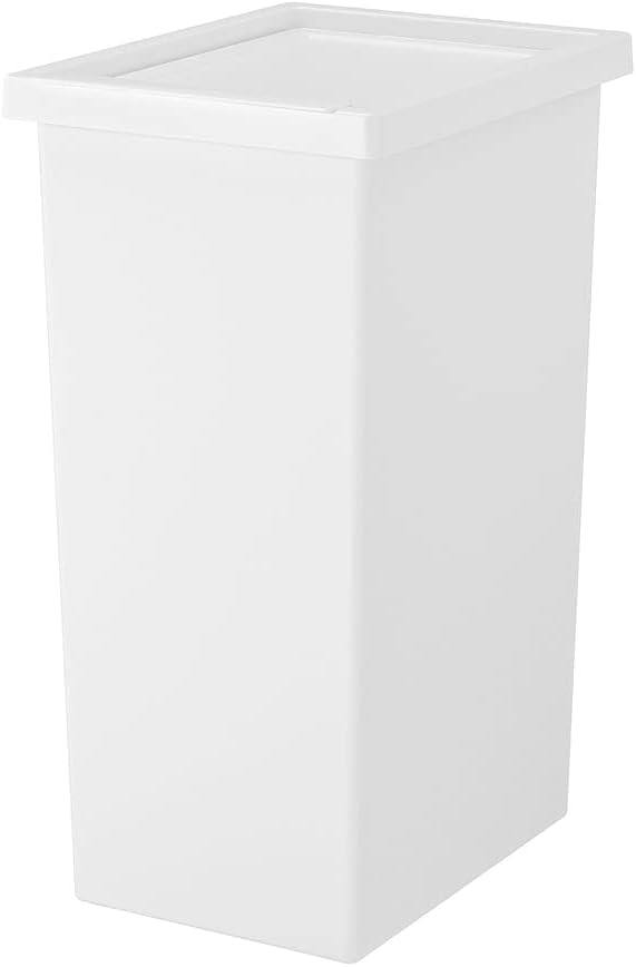 Ikea FILUR Bin with lid, 42 l [white] : Amazon.co.uk: Home & Kitchen