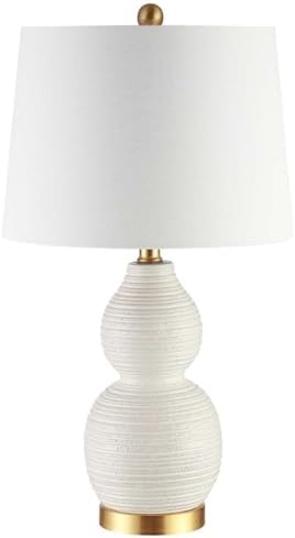 SAFAVIEH Lighting Collection Hanron Modern Blue 26-inch Bedroom Living ...