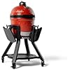 Amazon.com : Cart with Shelves for Joe Jr Small Kamado Grill, Black ...