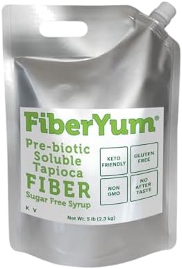 Amazon.com : FiberYum by KetoGoods Pre-biotic Tapioca Fiber Syrup ...