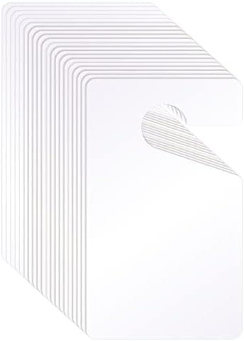 Amazon.com : Better Office Products Large Parking Pass Hang Tags, 20 ...