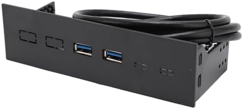 Amazon.com: 5.25 Inch Front Panel USB Hub with 2-Port USB 3.0, 5Gbps ...