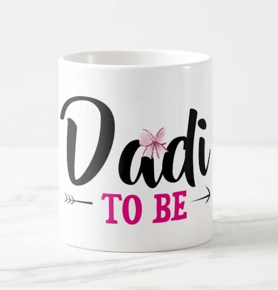 Buy PRETTY UR PARTY Dadi to be Mug, Baby Shower Mugs, Pregnancy Mug ...