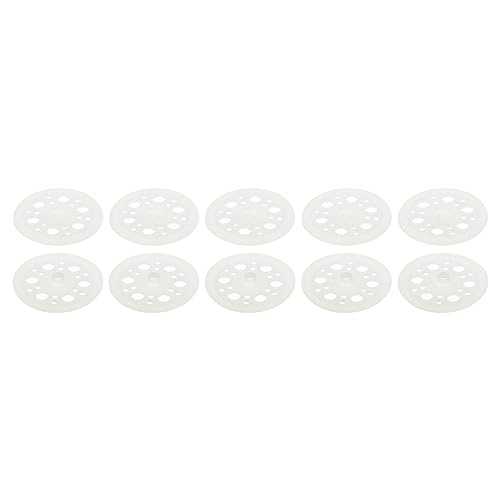 PATIKIL 46mm Polypropylene Washers, 200 Pack Load Spreading Flat ...