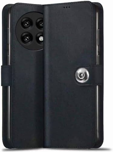 TheGiftKart Flip Cover Back Case for OnePlus 13R 5G | Genuine Leather ...