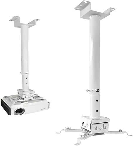 Amazon.com: DYNAVISTA Full Motion Universal Ceiling Projector Mount ...