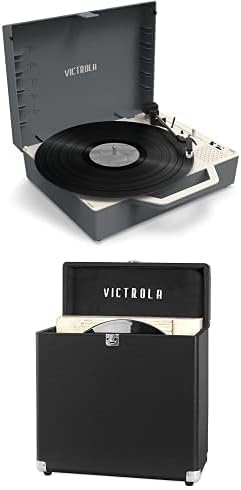 Amazon.com: Victrola Re-Spin Sustainable Suitcase Vinyl Record Player ...