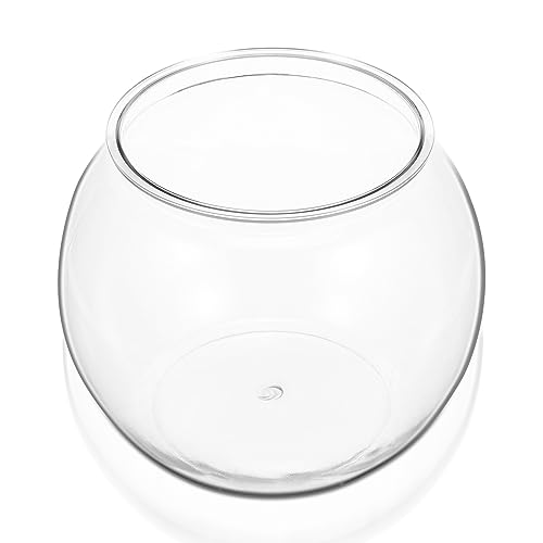 Glass Goldfish Bowl Plastic Fish Bowl Desktop Small Aquarium Small ...