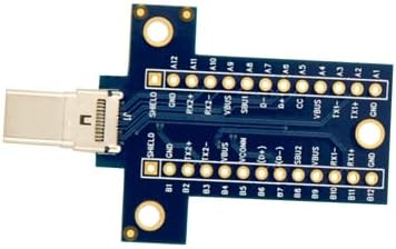 Amazon.com: naughtystarts USB Type-C Breakout Board Male Connector 24 ...