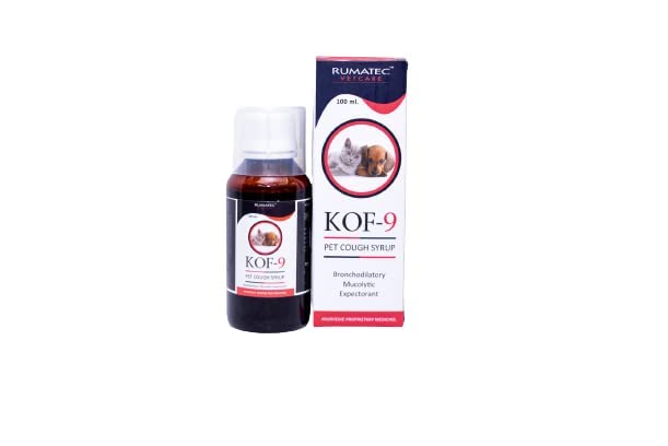 Rumatec Vetcare Cough Syrup for Dogs & Cats (100 ML) Pack of 2 : Amazon ...