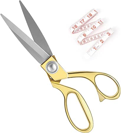 Butterfly Tailoring Metal Scissor Set with Inch Tape | Stainless ...