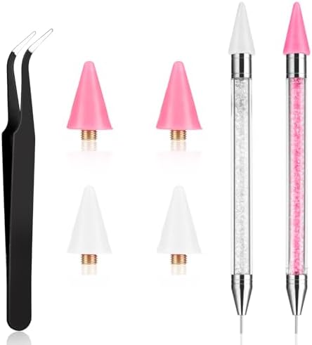 Amazon.com: Thinp Rhinestone Picker Tool,2 Acrylic Crystal Handle ...