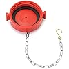 QWORK 2-1/2" NST/NH Plastic Fire Hose Connection Standpipe Cap Fitting ...