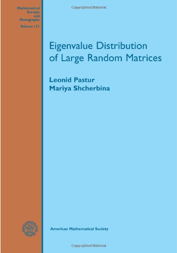Amazon.com: Eigenvalue Distribution of Large Random Matrices ...