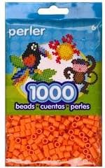 Amazon.com: Mini Perler Beads 1,000/Pkg-Orange : Arts, Crafts & Sewing