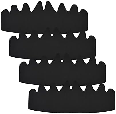Amazon.com: 5 Pcs Black Baseball Caps Inserts Shapers Flexible Washable ...