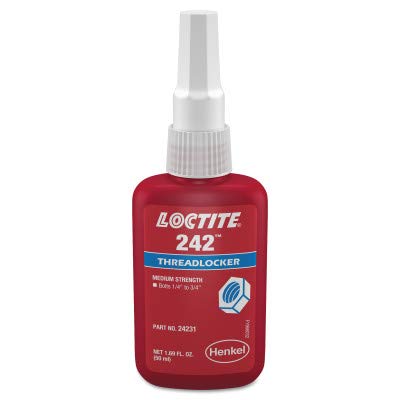 Amazon.com: 242 Threadlocker, Medium Strength, 50 ml Bottle : Automotive