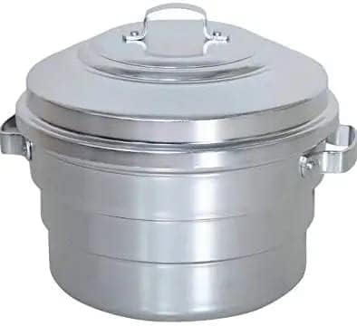 Ammaieesan - idli cooker aluminium idli stand large size Pot(1.2Kg,2 ...